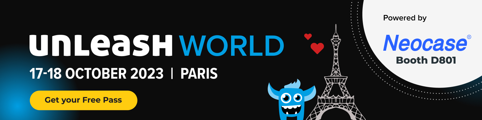 Meet Neocase at Unleash World 2023 in Paris on October 17&18