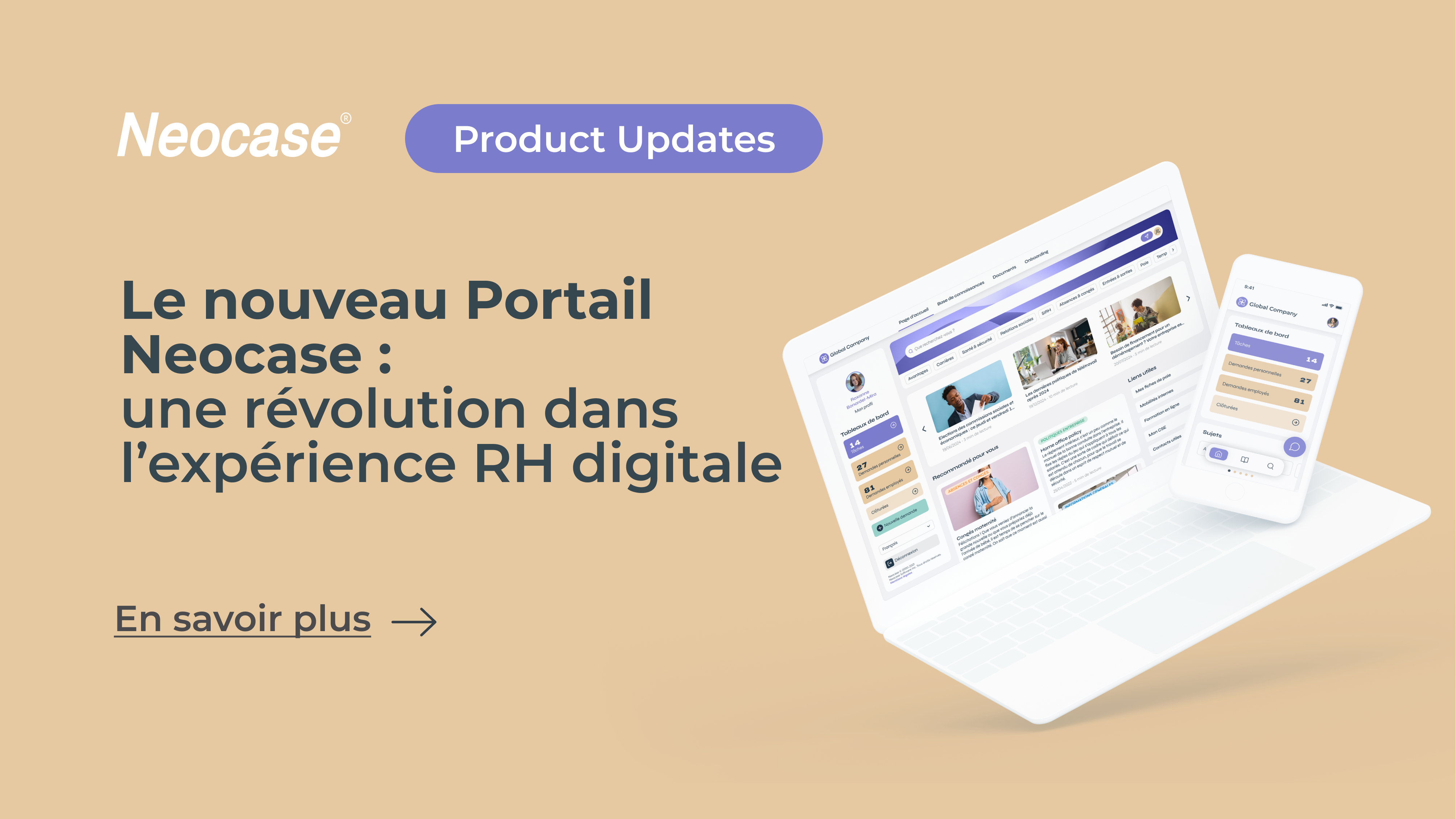 Le nouveau Portail Neocase : une révolution dans l'expérience RH digitale